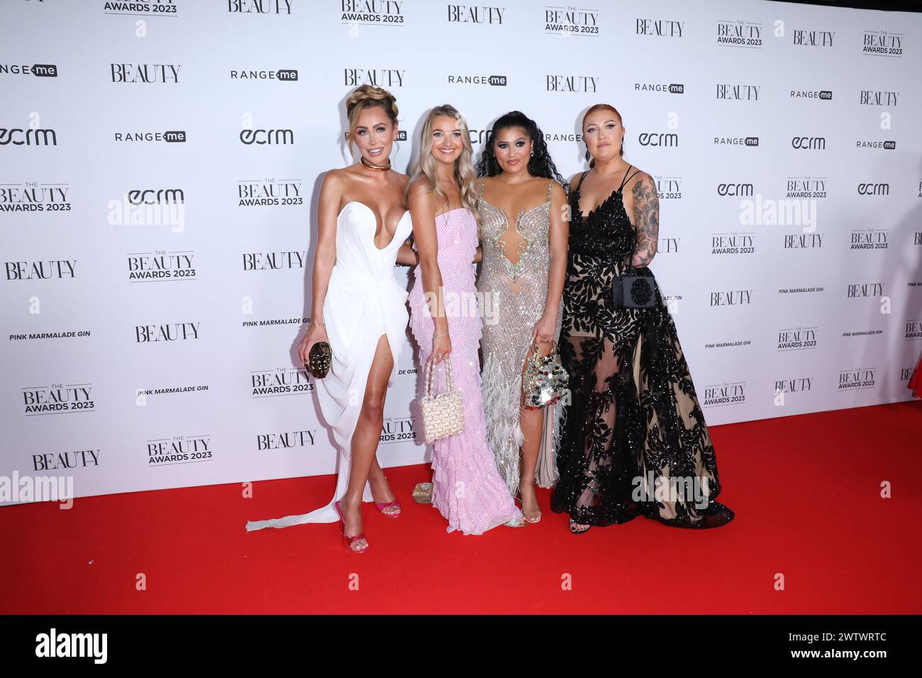 Rozz, Tasha, Jay and Ella (Married at First Sight UK) attend The Beauty ...