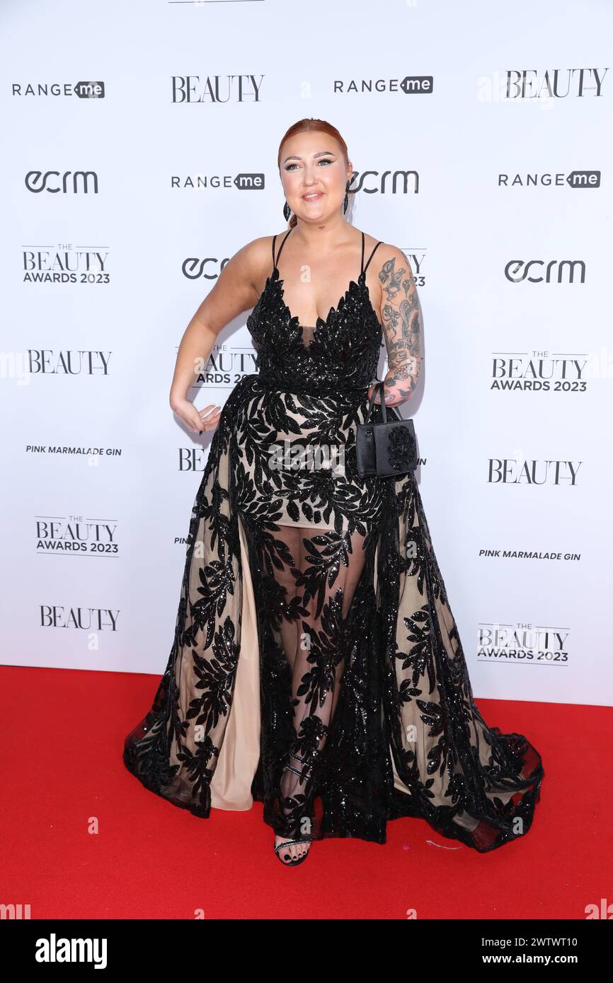 Jay Howard attends The Beauty Awards at the Honourable Artillery Club ...