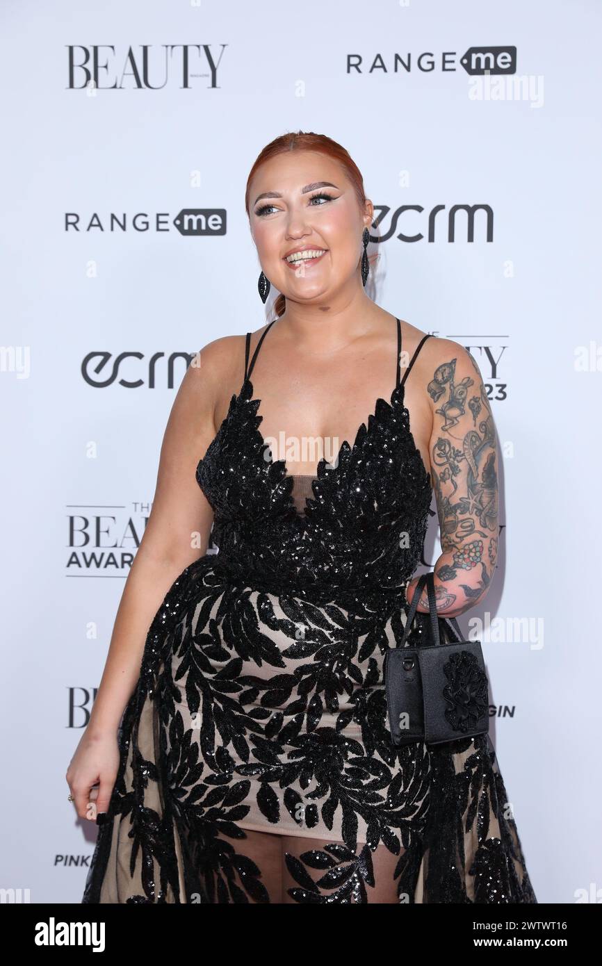 Jay Howard attends The Beauty Awards at the Honourable Artillery Club ...