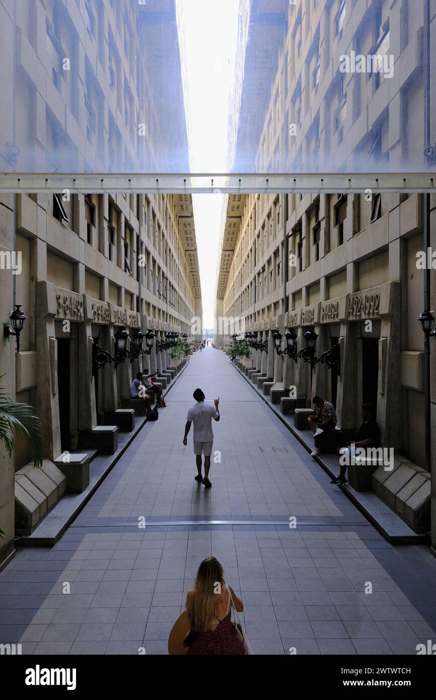 Interior view of the Columbus Lighthouse (Faro a Colon) in Santo ...