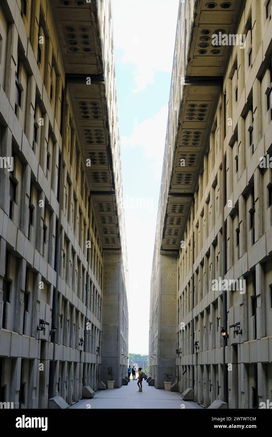 Interior view of the Columbus Lighthouse (Faro a Colon) in Santo ...