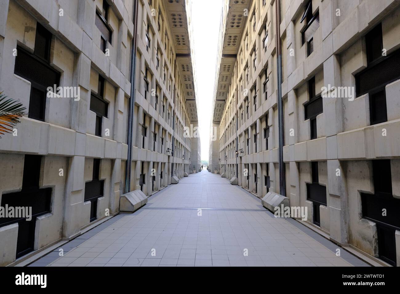 Interior view of the Columbus Lighthouse (Faro a Colon) in Santo ...