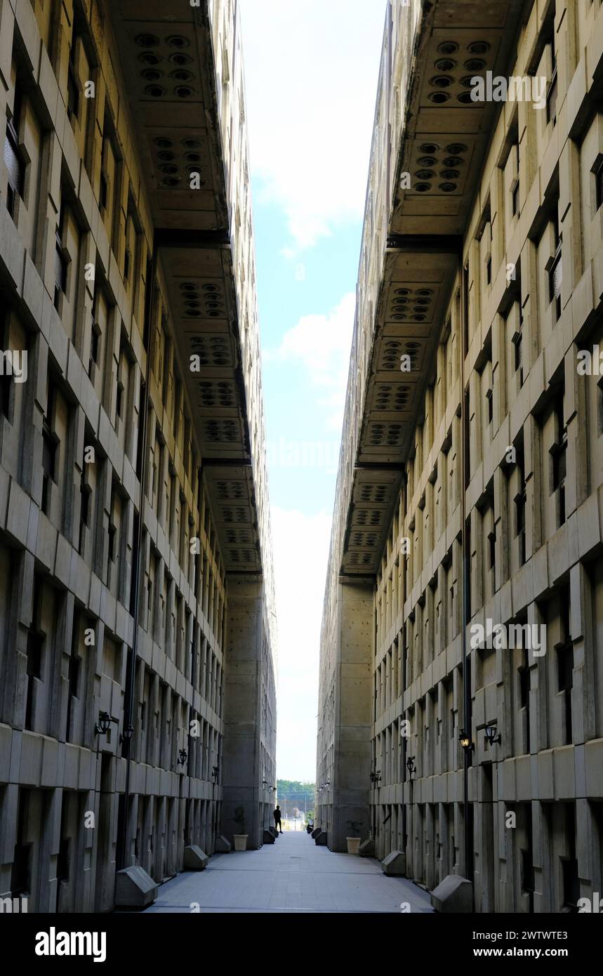 Interior view of the Columbus Lighthouse (Faro a Colon) in Santo ...