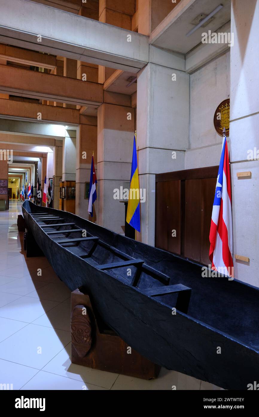 Exhibition in the Hall of Jamaica inside of Faro a Colon (Columbus ...