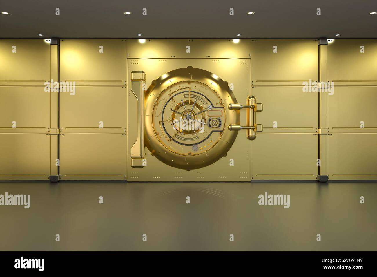 Vault door hi-res stock photography and images - Alamy