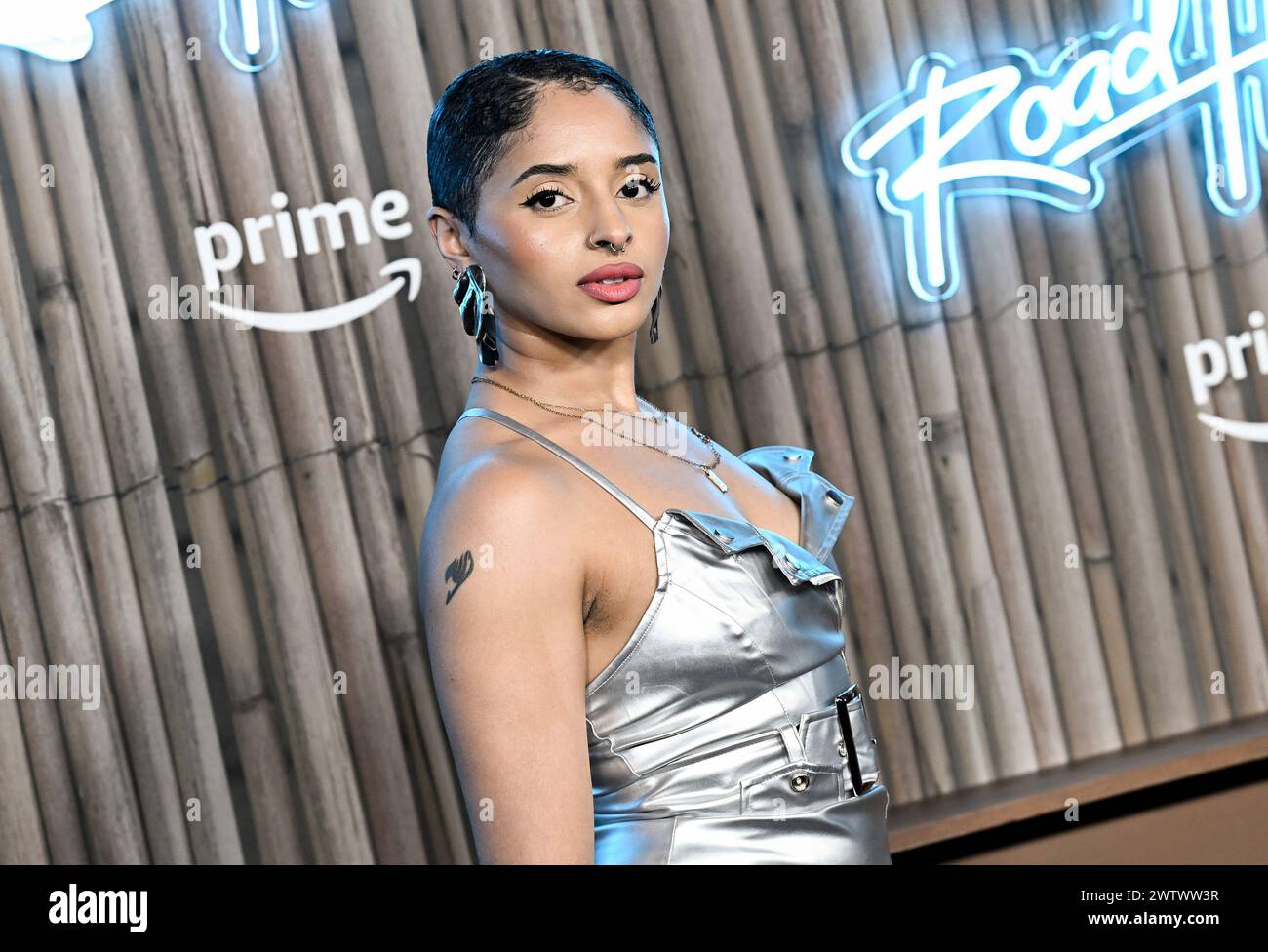 Nicque Marina attends the premiere of "Road House" at Jazz at Lincoln ...