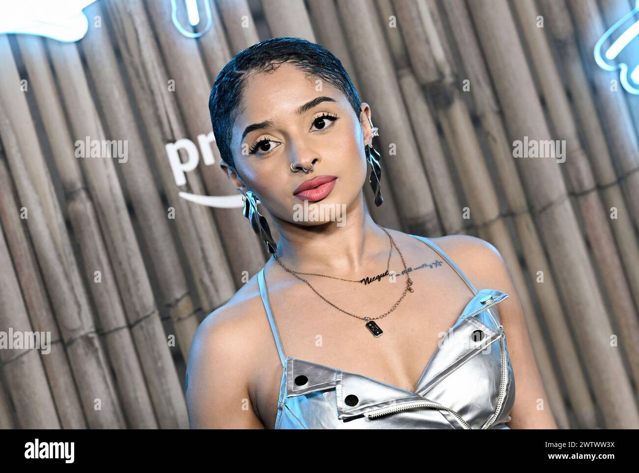 Nicque Marina attends the premiere of "Road House" at Jazz at Lincoln ...