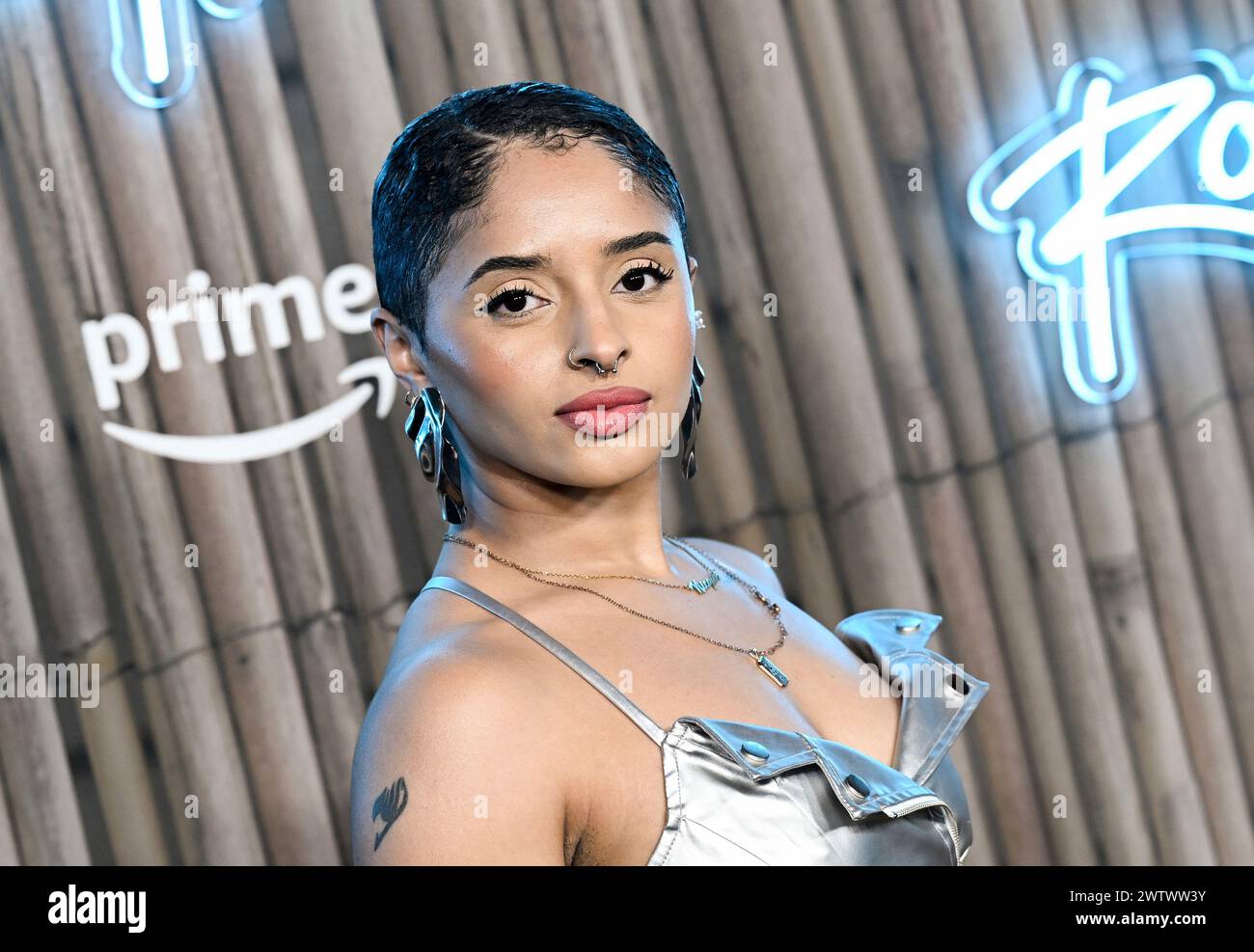 Nicque Marina attends the premiere of "Road House" at Jazz at Lincoln ...