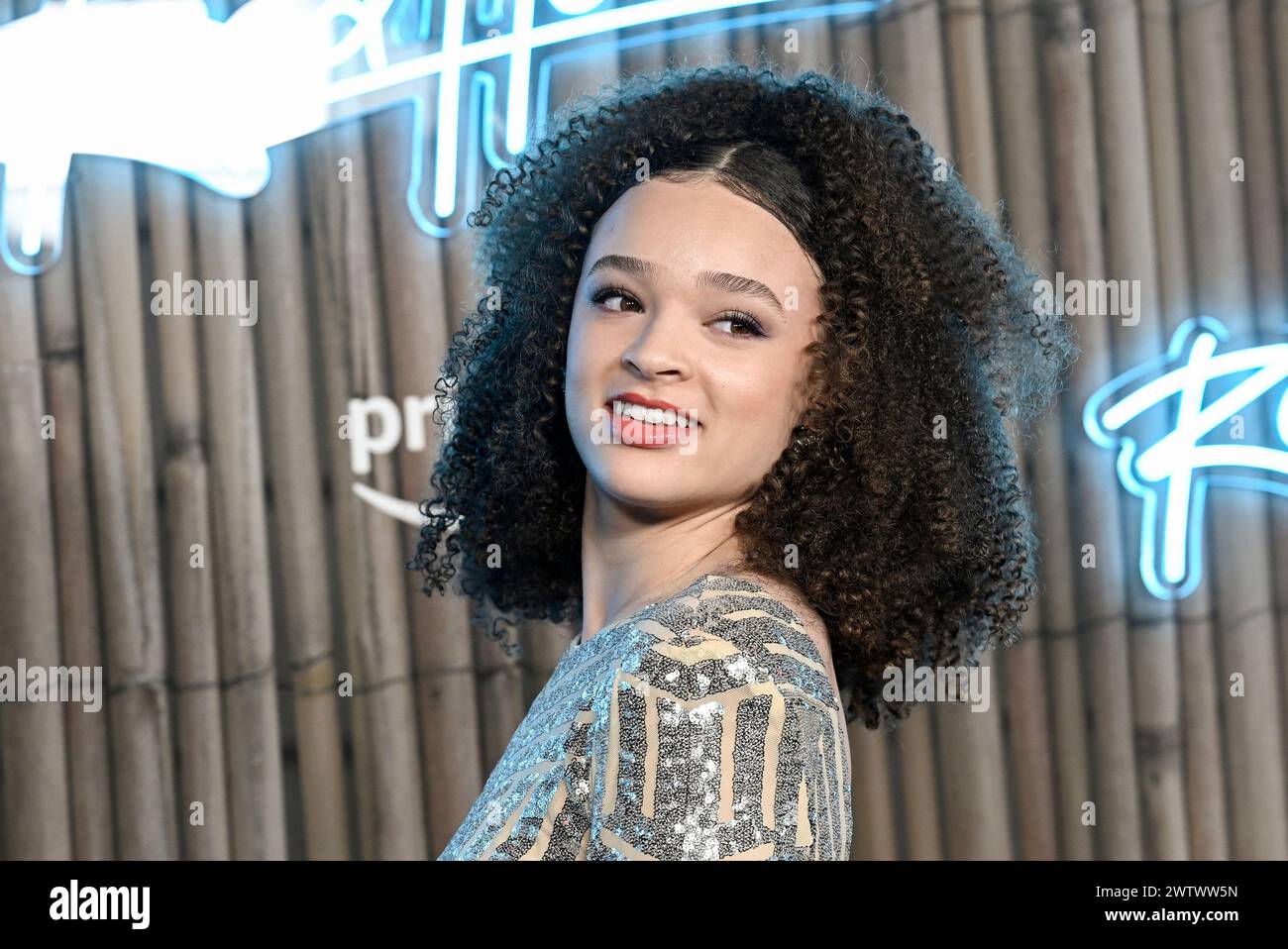 Hannah Love Lanier attends the premiere of "Road House" at Jazz at ...