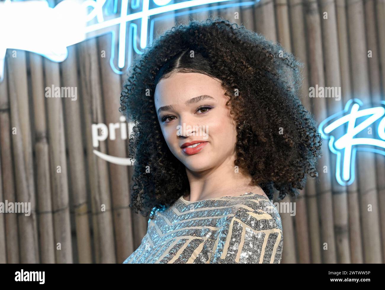 Hannah Love Lanier attends the premiere of "Road House" at Jazz at ...