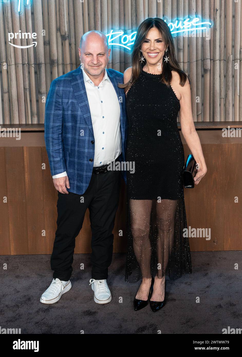 New York, USA. 19th Mar, 2024. Jeff Fessler and Jennifer Fessler attend ...