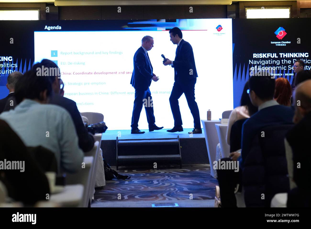 President of the European Union Chamber of Commerce in China Jens ...