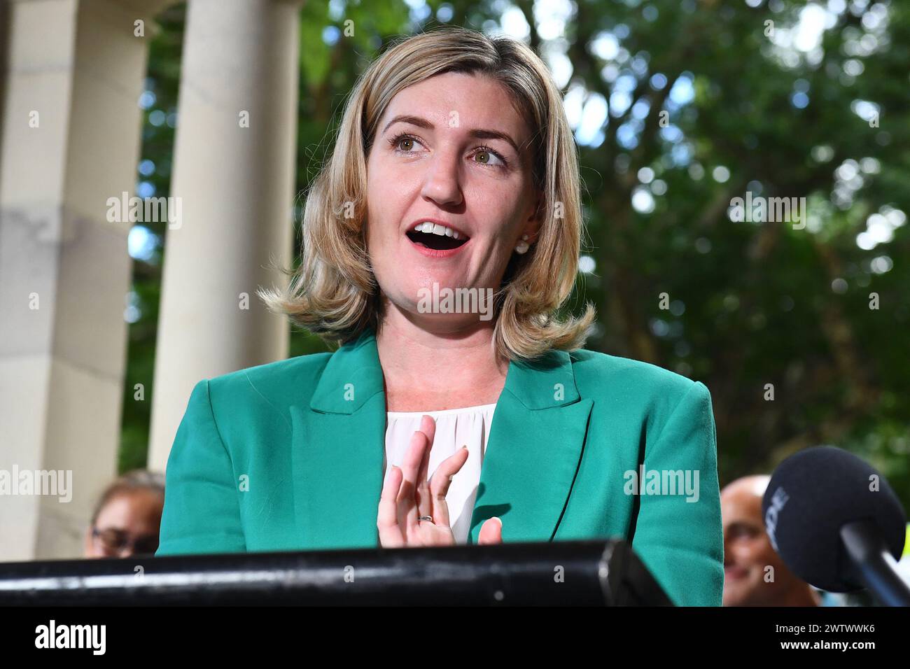 Brisbane, Australia. 20th Mar, 2024. Minister for Health, Mental Health ...