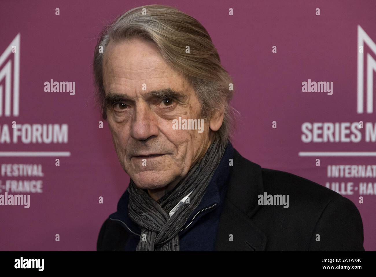 Lille, France. 19th Mar, 2024. Jeremy Irons attends the "The Count Of ...