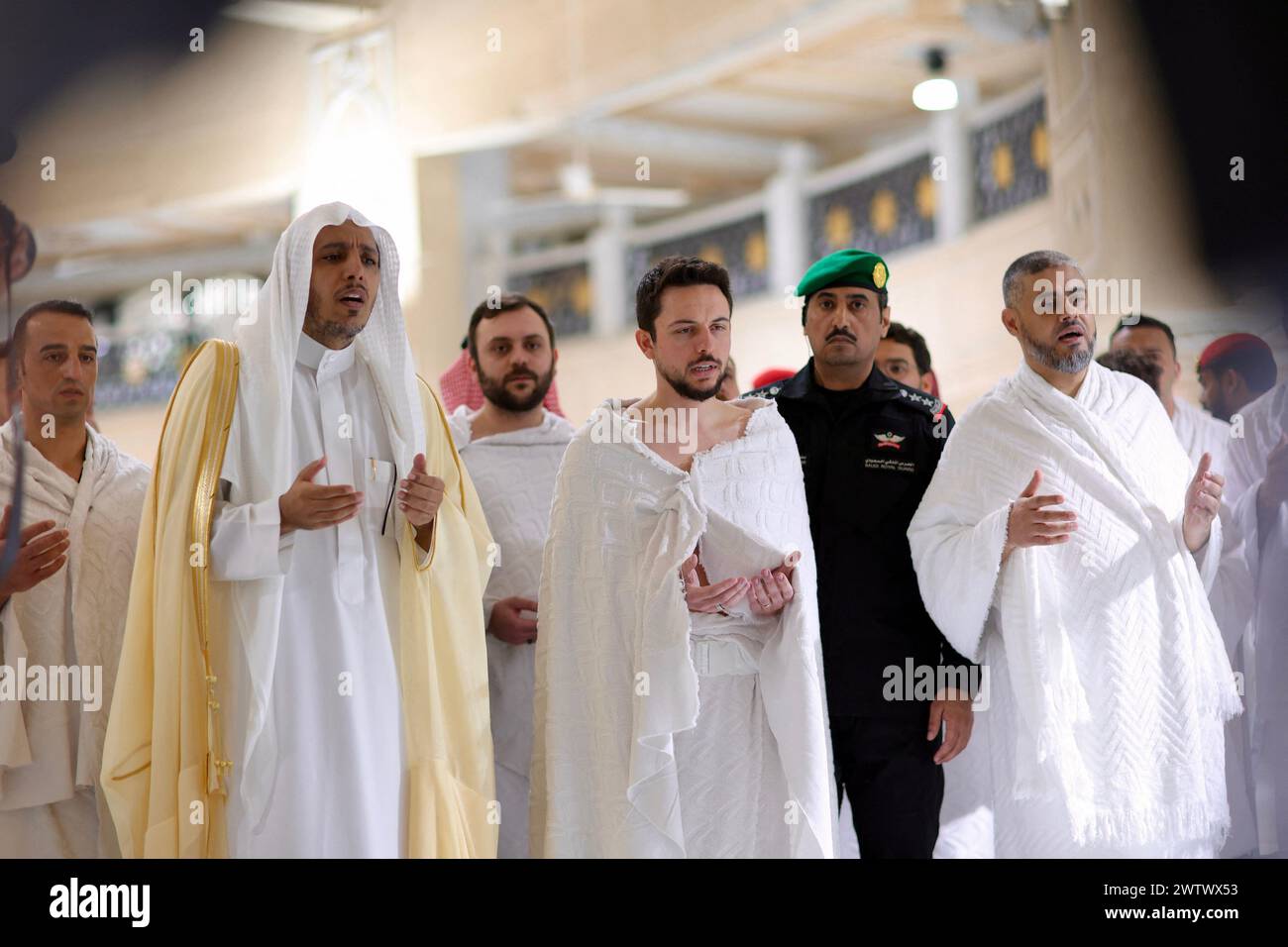 Mecca, Saudi Arabia. 18th Mar, 2024. Jordan's Crown Prince Al Hussein ...