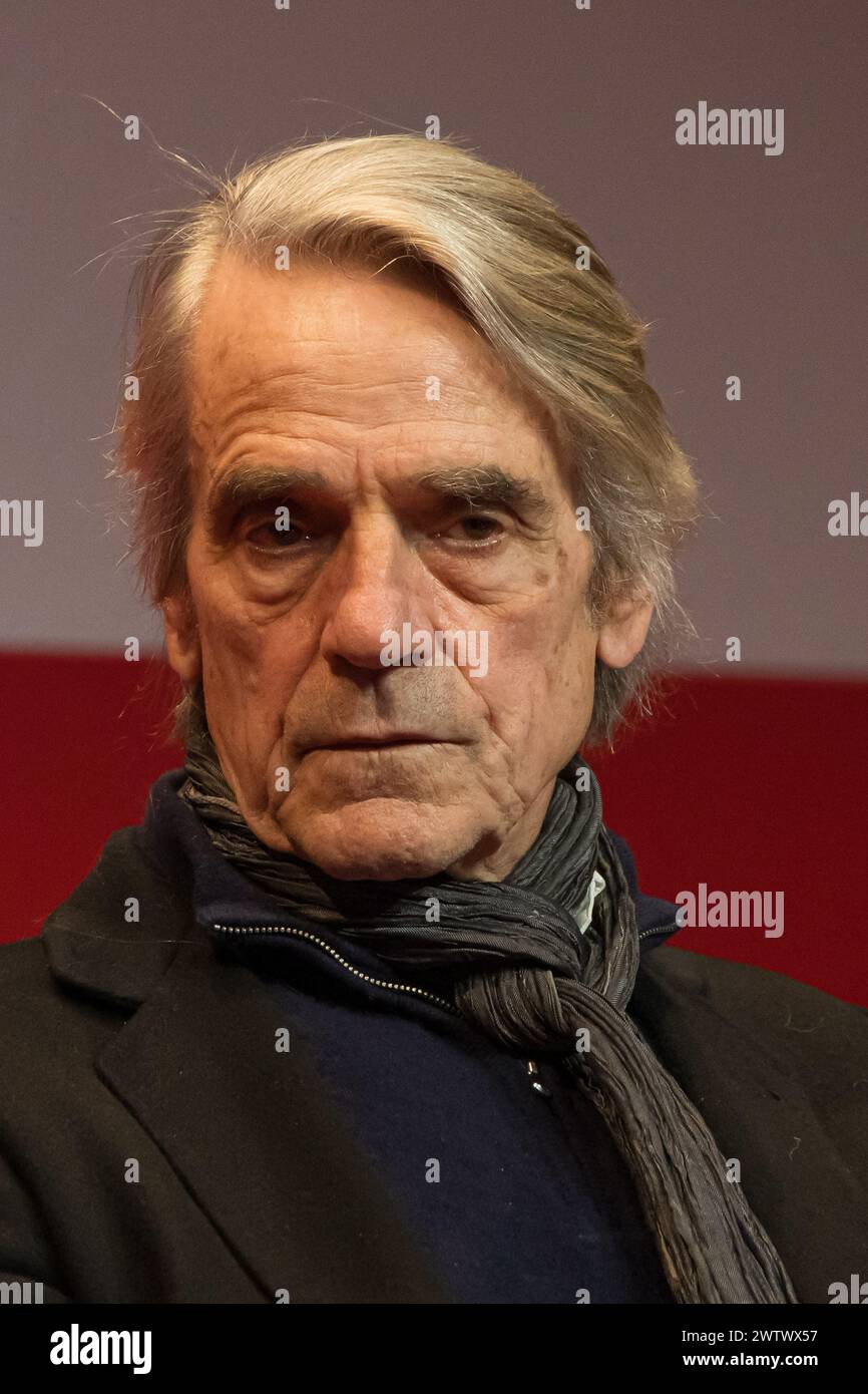 Lille, France. 19th Mar, 2024. Jeremy Irons attends the "The Count Of ...