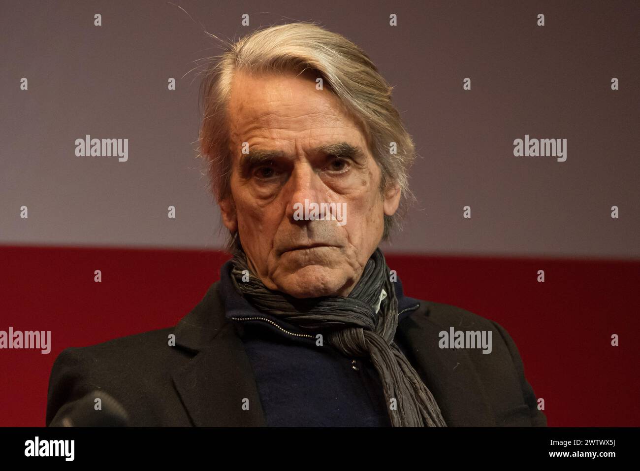 Lille, France. 19th Mar, 2024. Jeremy Irons attends the "The Count Of ...