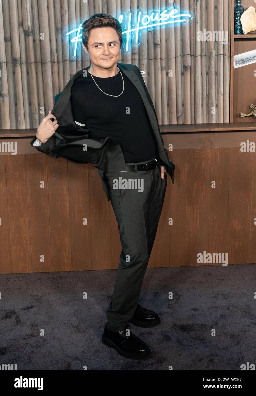 New York, USA. 19th Mar, 2024. Arturo Castro attends premiere of 'Road ...