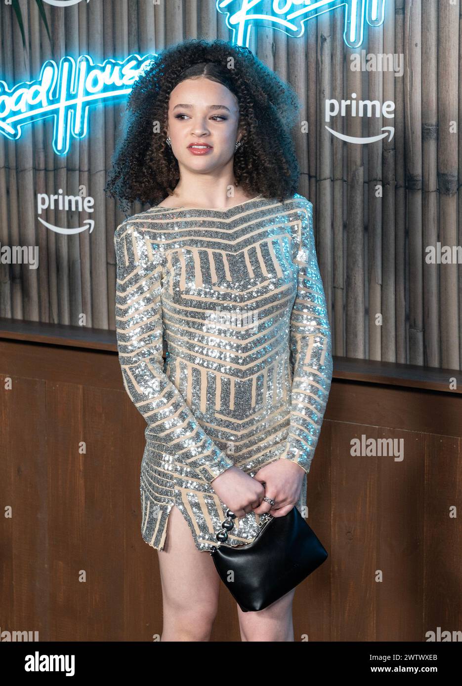 New York, USA. 19th Mar, 2024. Hannah Love Lanier attends premiere of ...