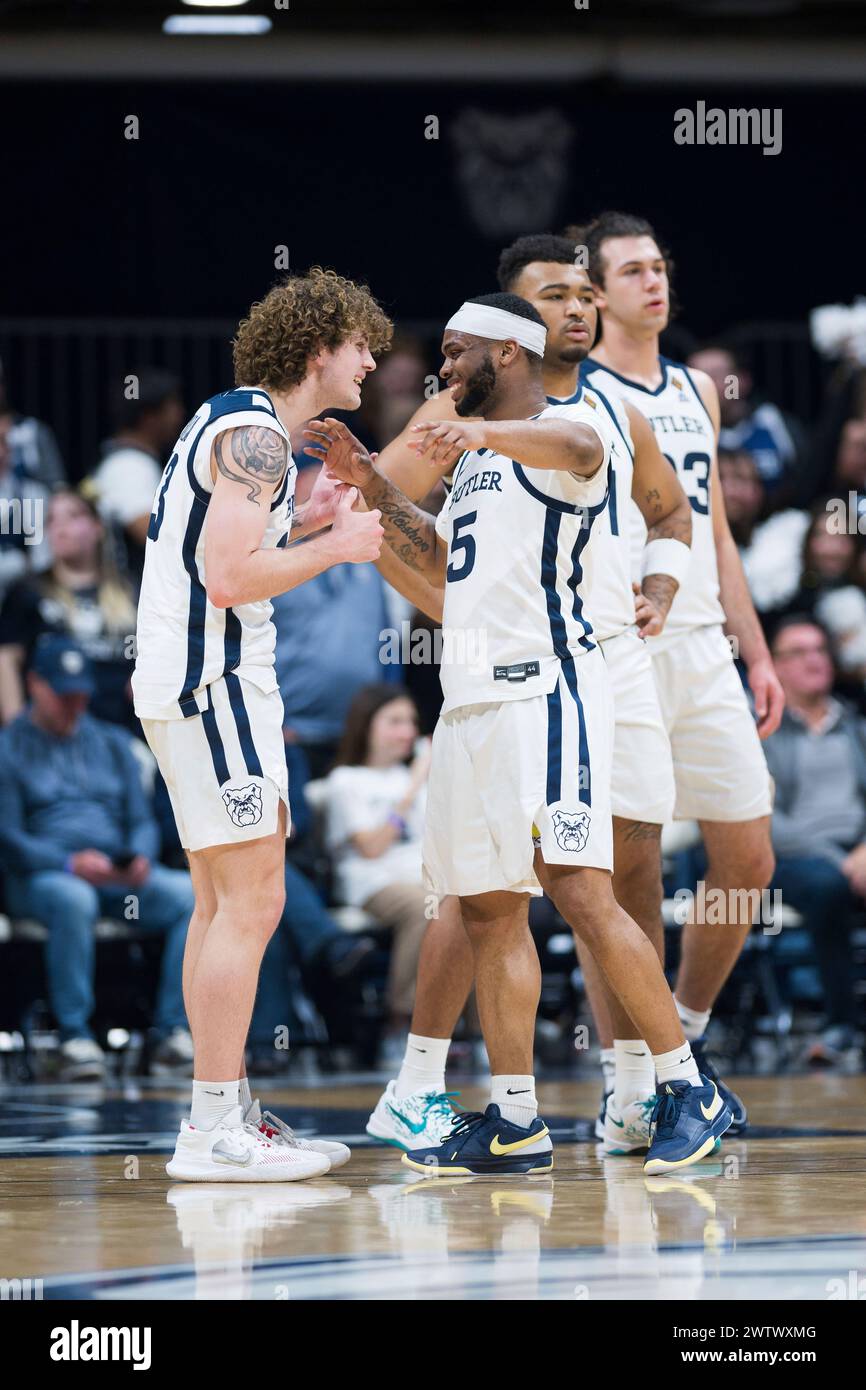 INDIANAPOLIS, IN - MARCH 19: Butler Bulldogs guard Posh Alexander (5 ...
