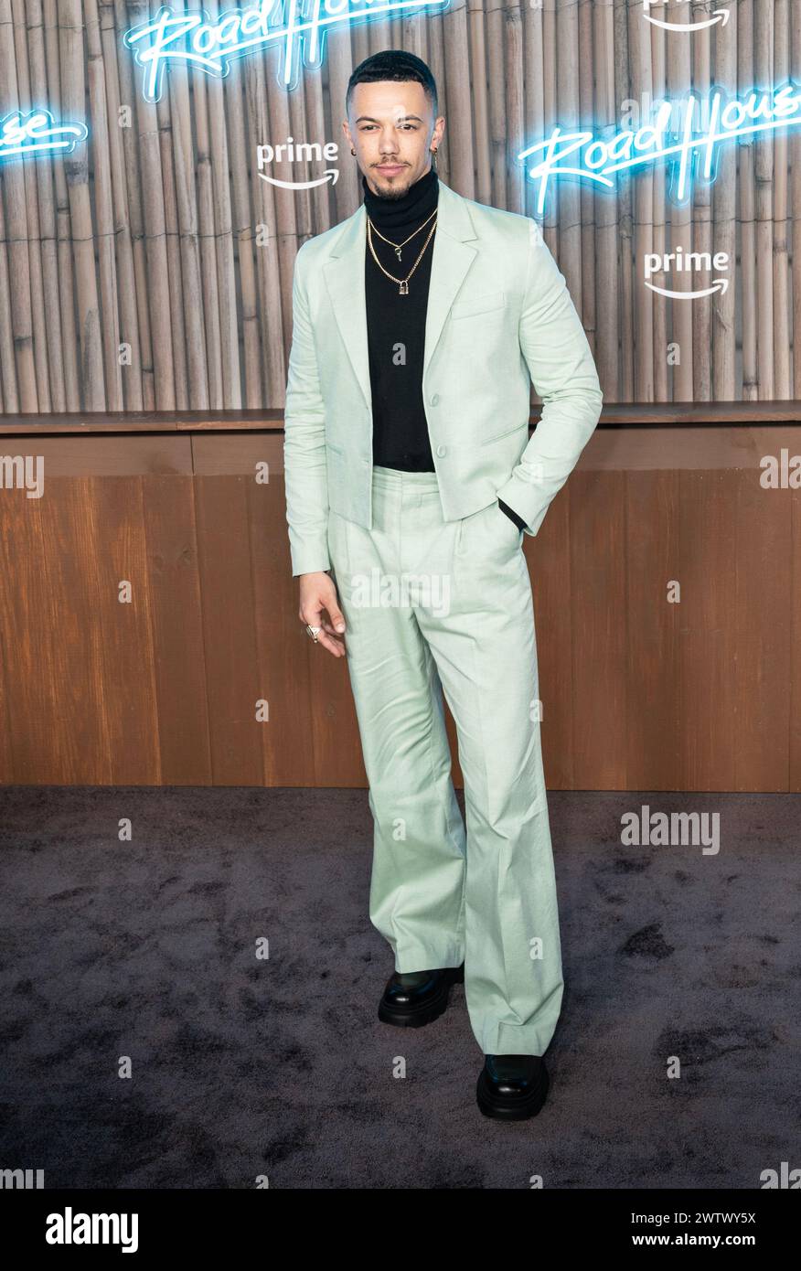 Dominique Columbus attends premiere of 'Road House' by Amazon MGM ...