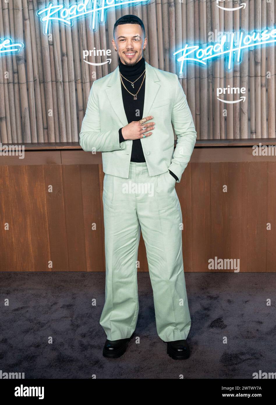 Dominique Columbus attends premiere of 'Road House' by Amazon MGM ...