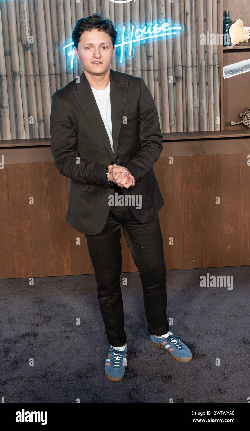 New York, USA. 19th Mar, 2024. Connor Wood attends premiere of 'Road ...