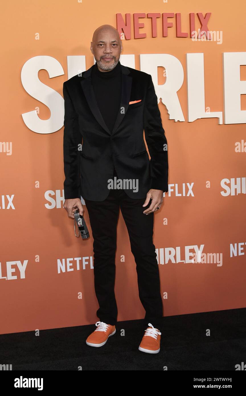 John Ridley arrives at the premiere of "Shirley" on Tuesday, March 19 ...