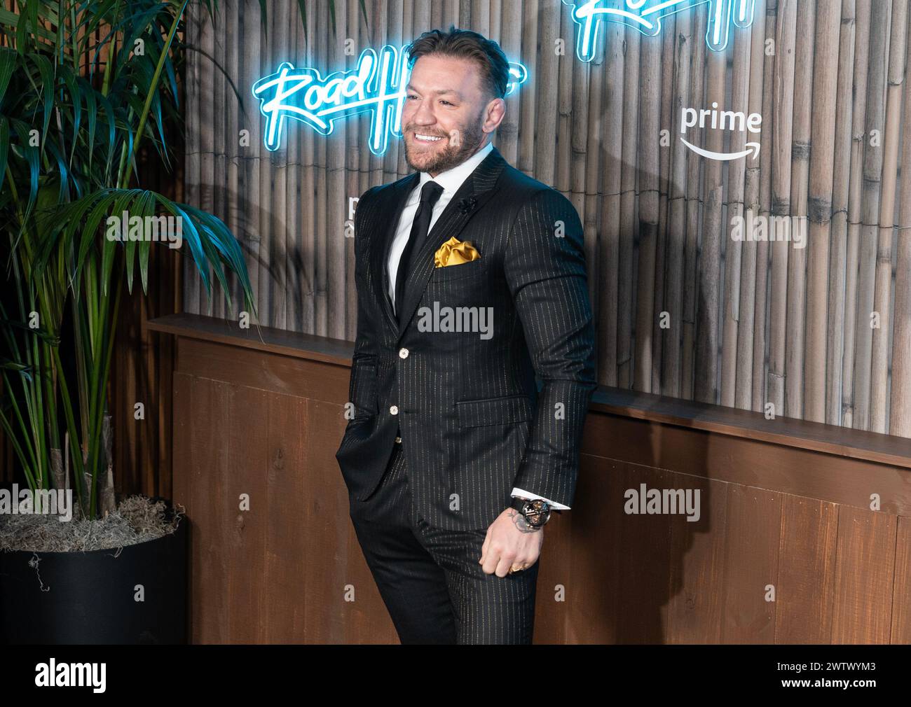 Conor McGregor attends premiere of 'Road House' by Amazon MGM Studios ...
