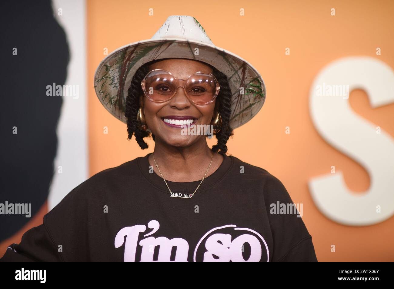 Tabitha Brown arrives at the premiere of "Shirley" on Tuesday, March 19 ...