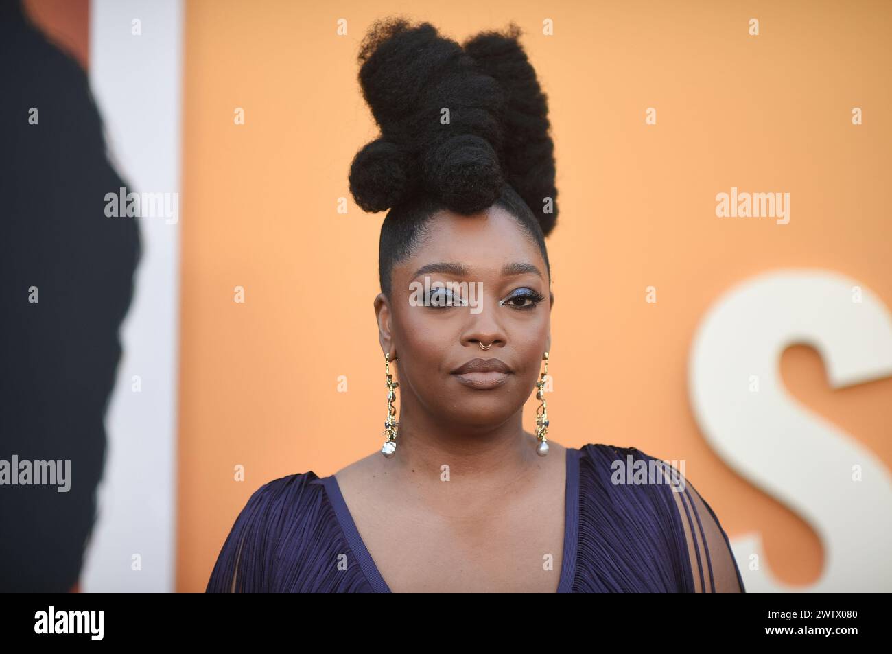 Christina Jackson arrives at the premiere of "Shirley" on Tuesday ...