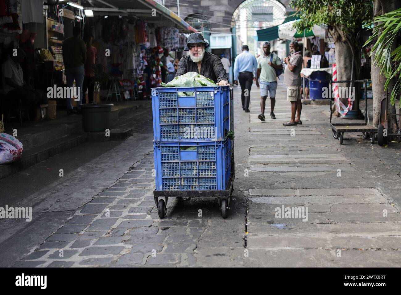 Port louis. Central Market.This bustling, lively open-air market offers ...