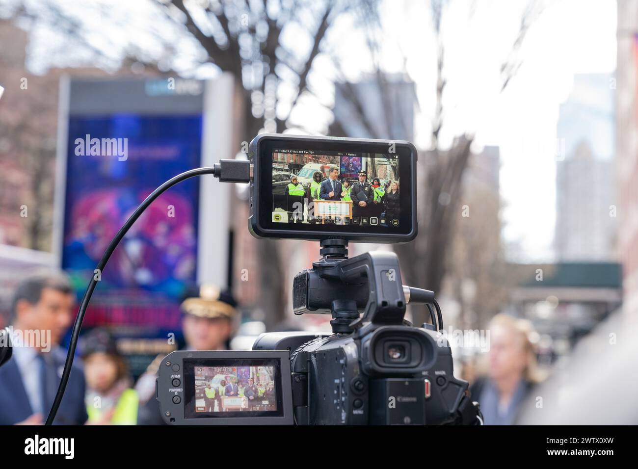 City DOT Commissioner Ydanis Rodriguez speaks during press briefing on ...