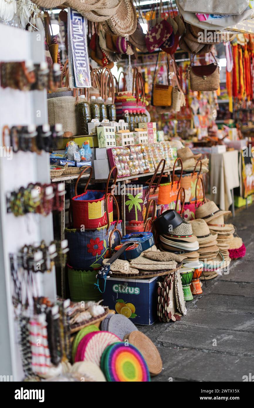 Central market. Port Louis Stock Photo - Alamy