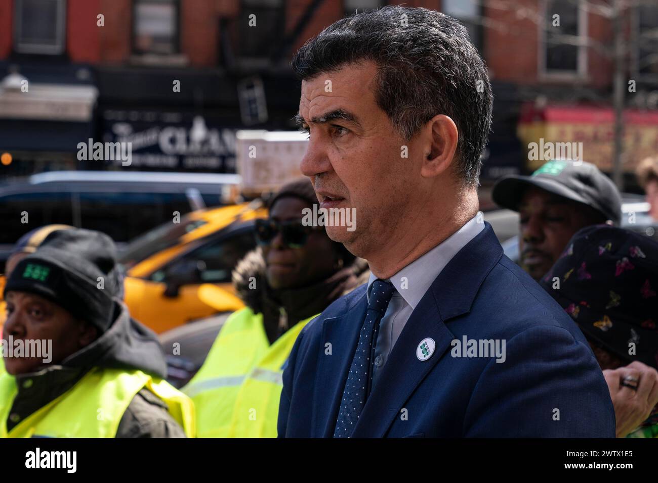 New York, New York, USA. 19th Mar, 2024. City DOT Commissioner Ydanis ...