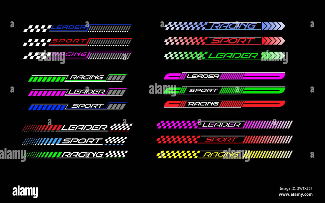 Car logo stickers Stock Vector Images - Alamy