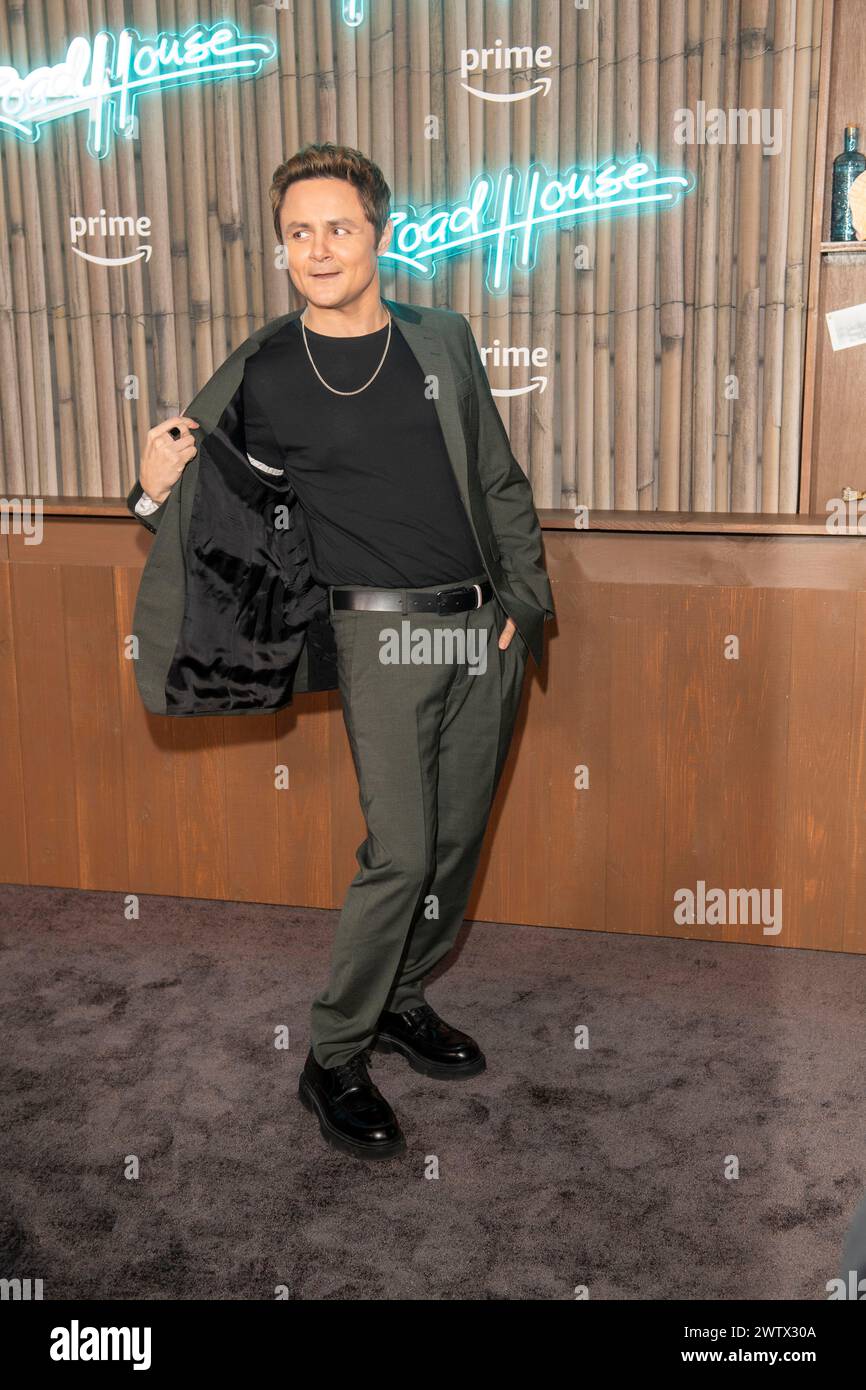 NEW YORK, NEW YORK - MARCH 19: Arturo Castro attends the "Road House ...