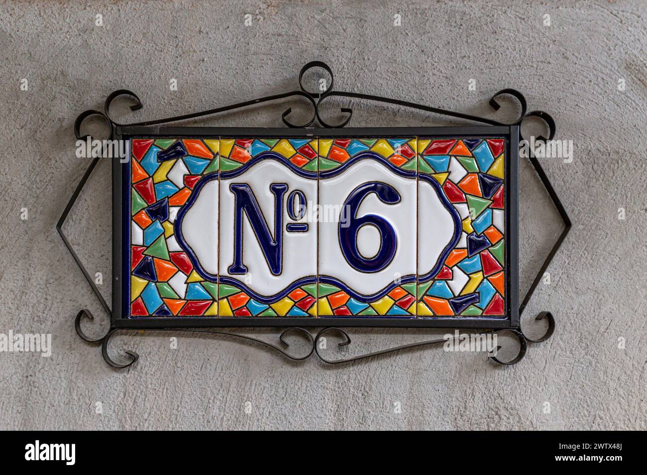 Digit 6 six hi-res stock photography and images - Alamy