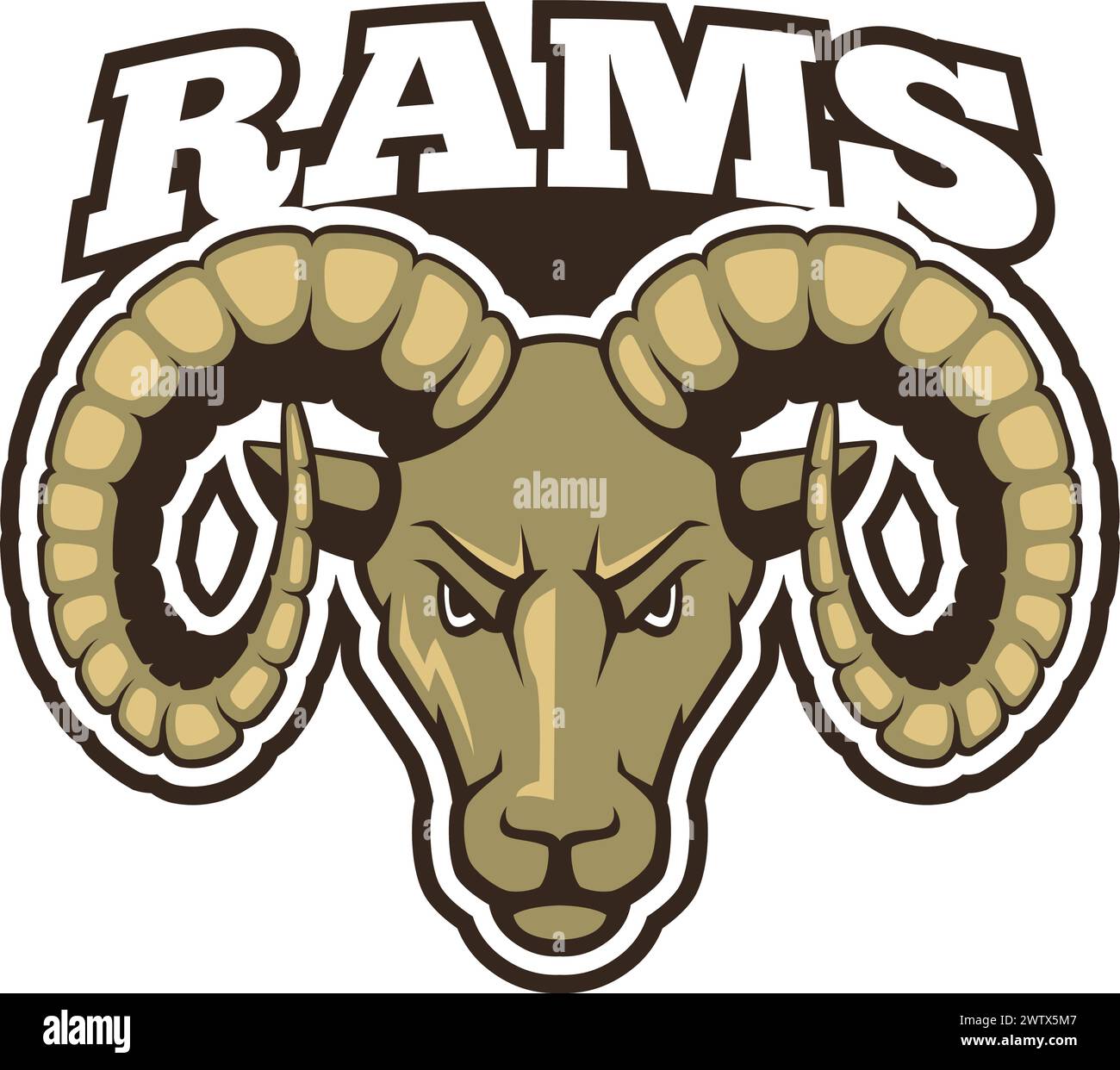 Ram head icon hi-res stock photography and images - Alamy