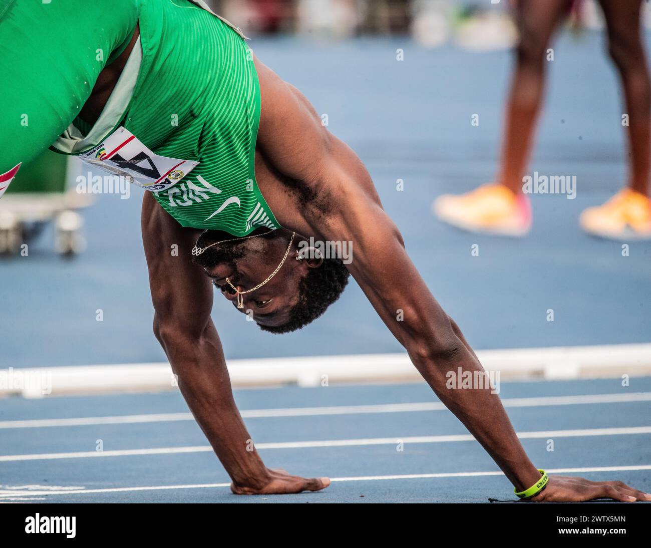 Athletics 400m final 2023 hi-res stock photography and images - Alamy