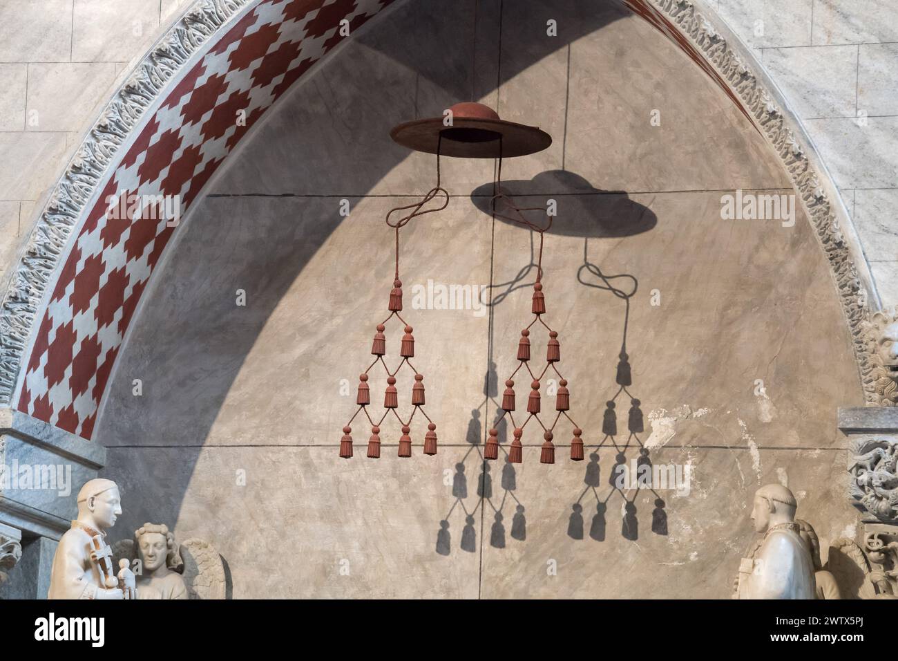 Bergamo cardinal guglielmo longhi funerary monument hi-res stock ...