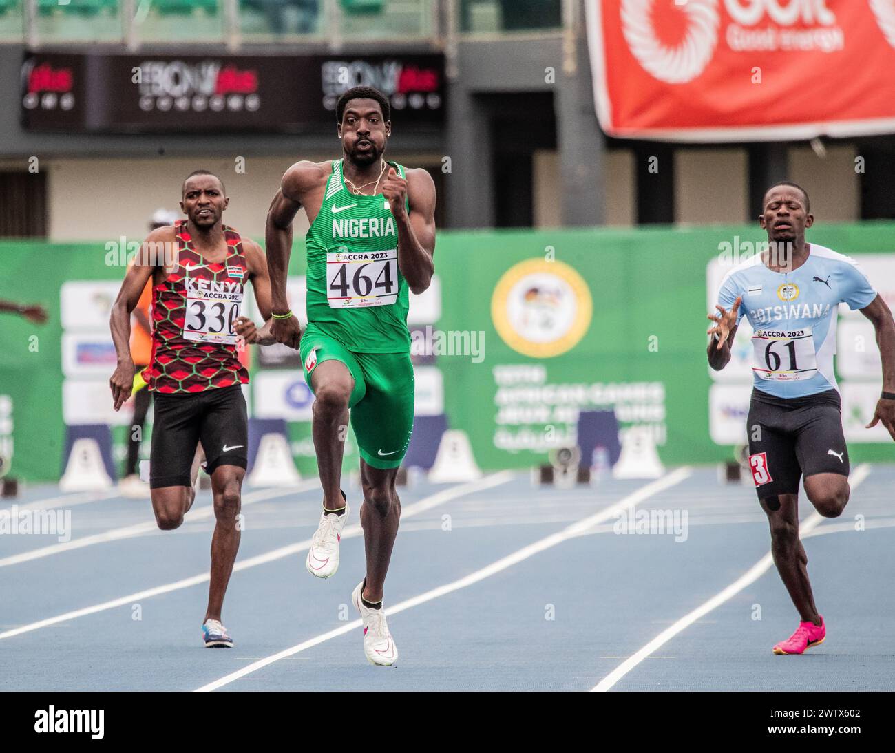 CHIDI OKEZIE ANTHONY, ATHLETICS,MEN'S 400m SEMI-FINAL, AFRICAN GAMES ...
