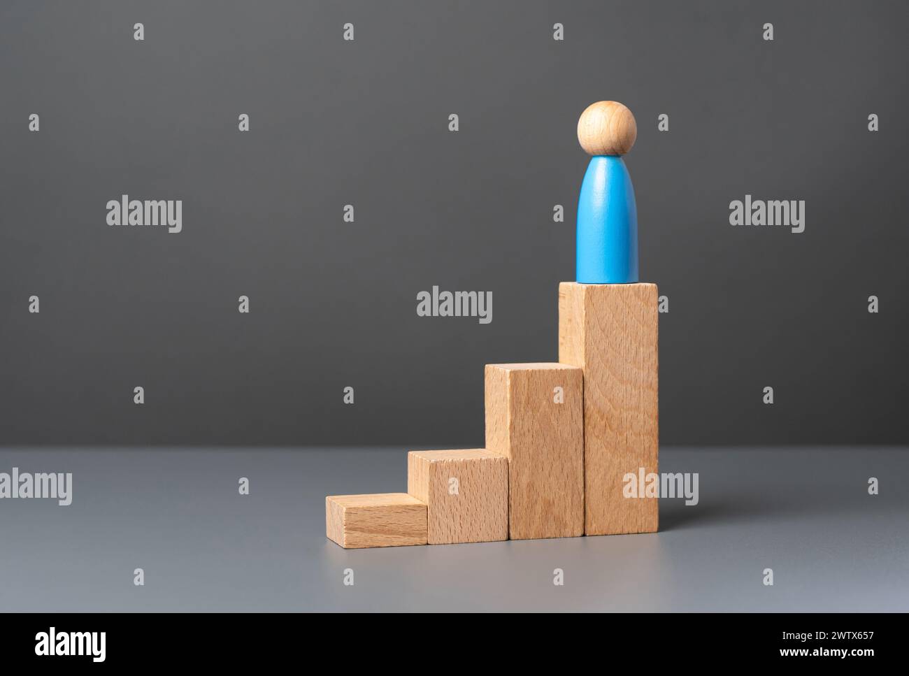 Reach the pinnacle of success. Reach heights. Career success ...