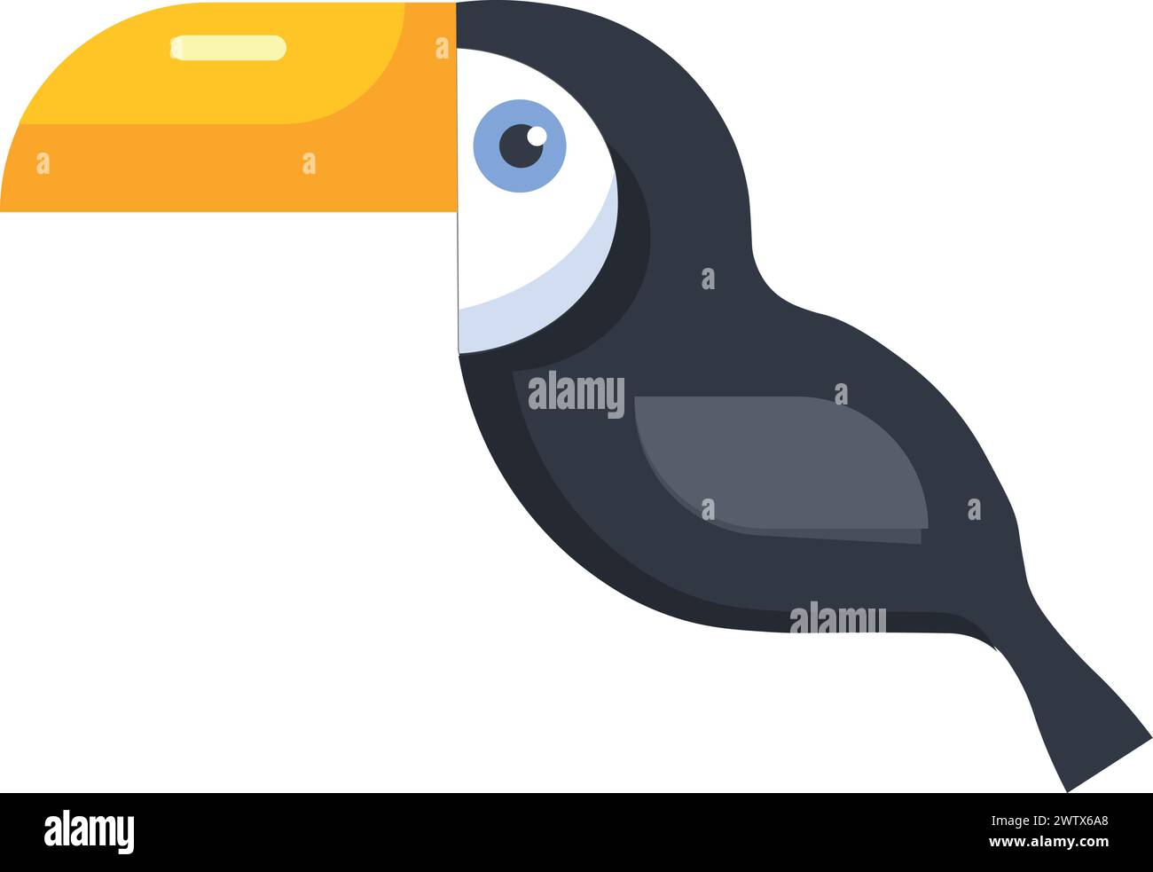 Side view beautiful exotic Stock Vector Images - Alamy