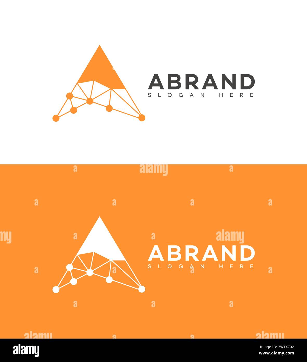 A Letter Logo Icon Brand Identity Sign. A Letter Symbol Template Stock ...