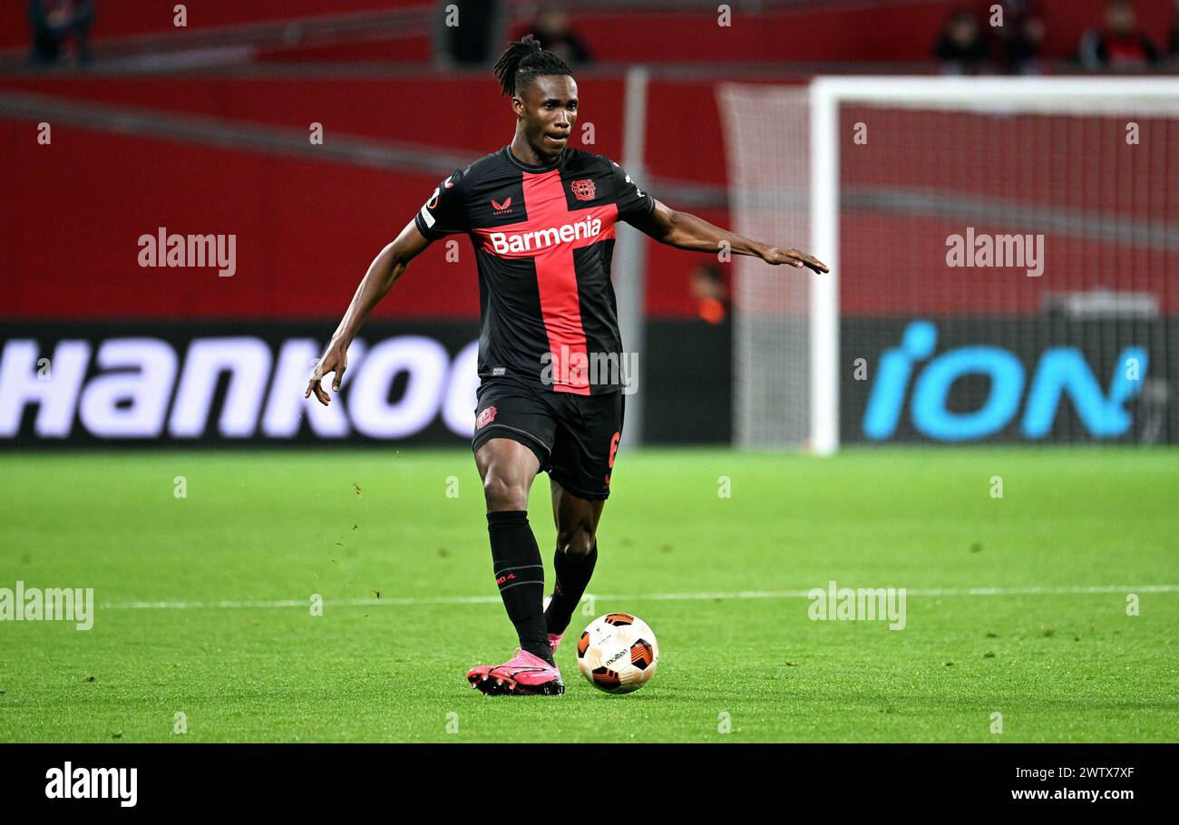 Europe League, BayArena Leverkusen; Bayer Leverkusen vs Qarabag Agdam ...