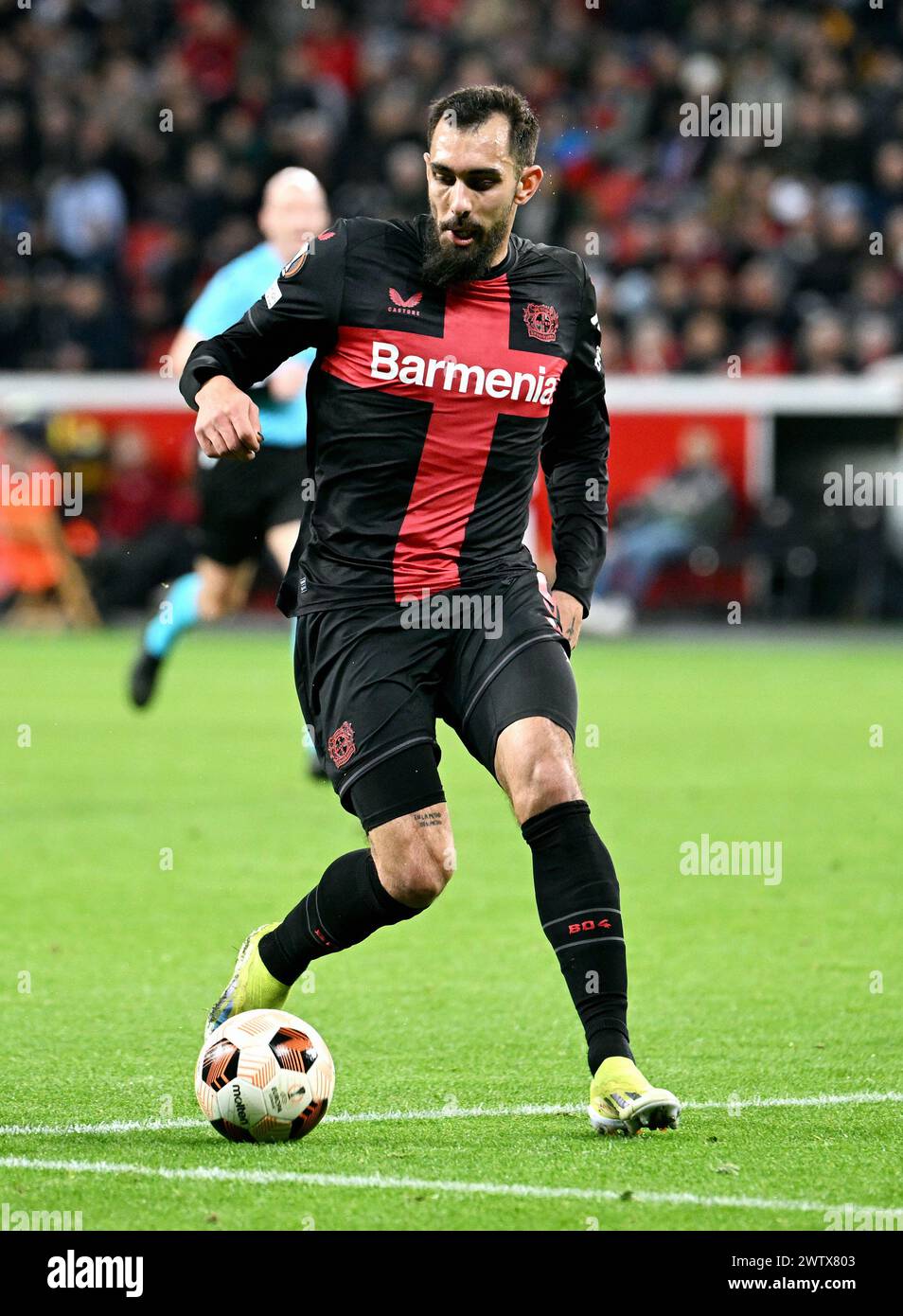 Europe League, BayArena Leverkusen; Bayer Leverkusen vs Qarabag Agdam ...