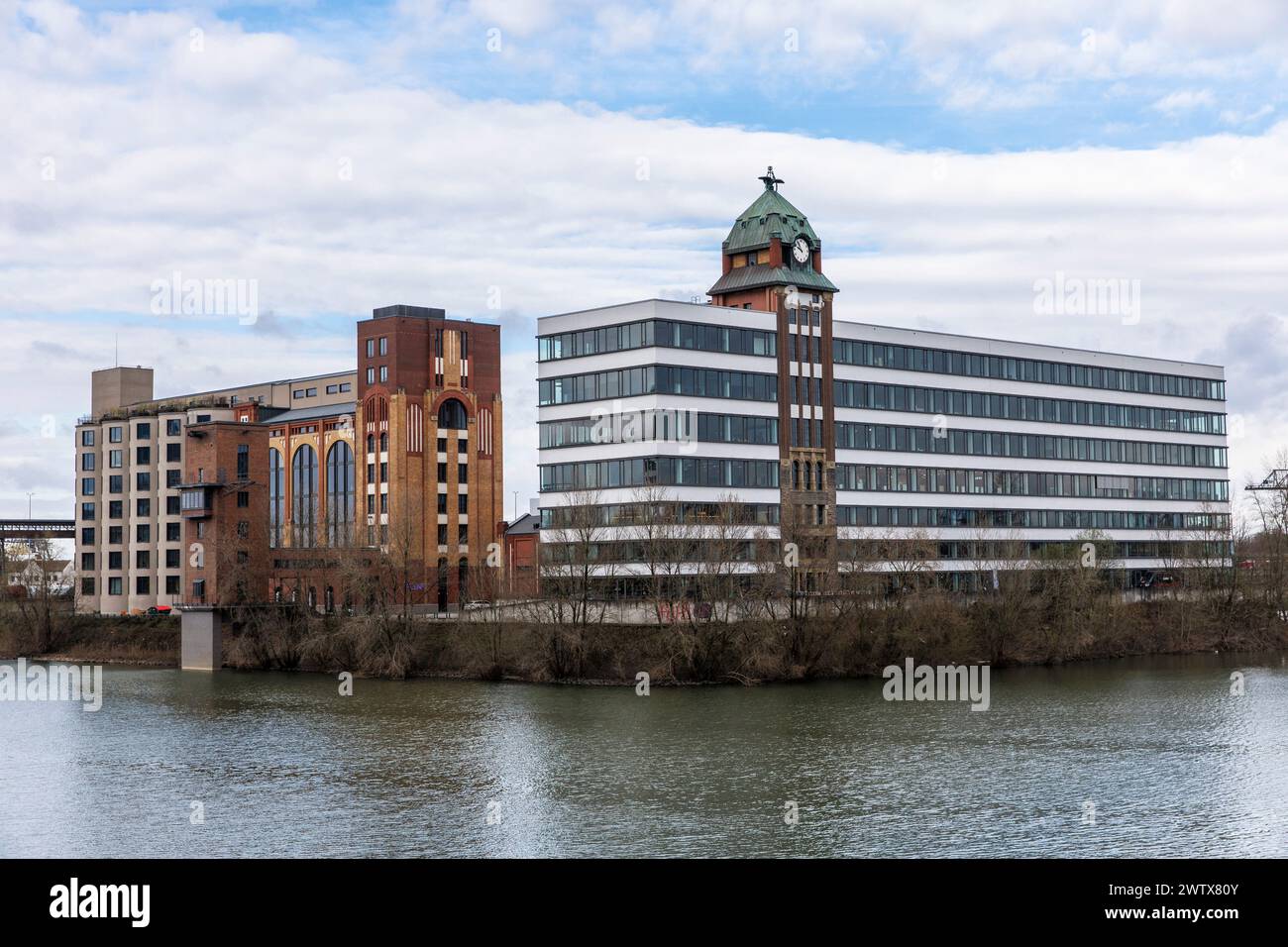 Clock tower dusseldorf hi-res stock photography and images - Alamy