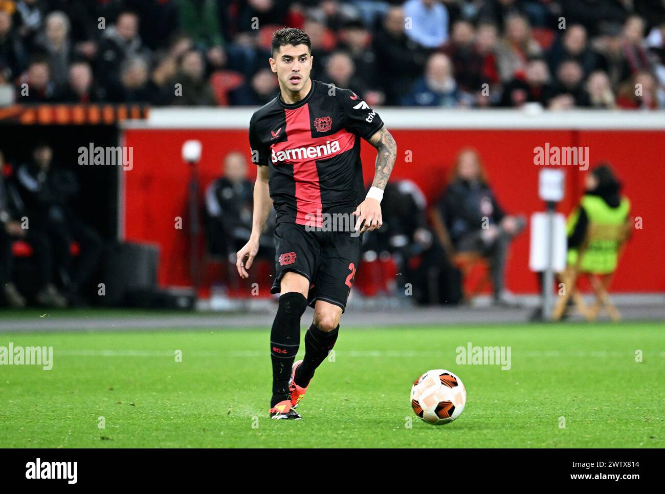 Europe League, BayArena Leverkusen; Bayer Leverkusen vs Qarabag Agdam ...