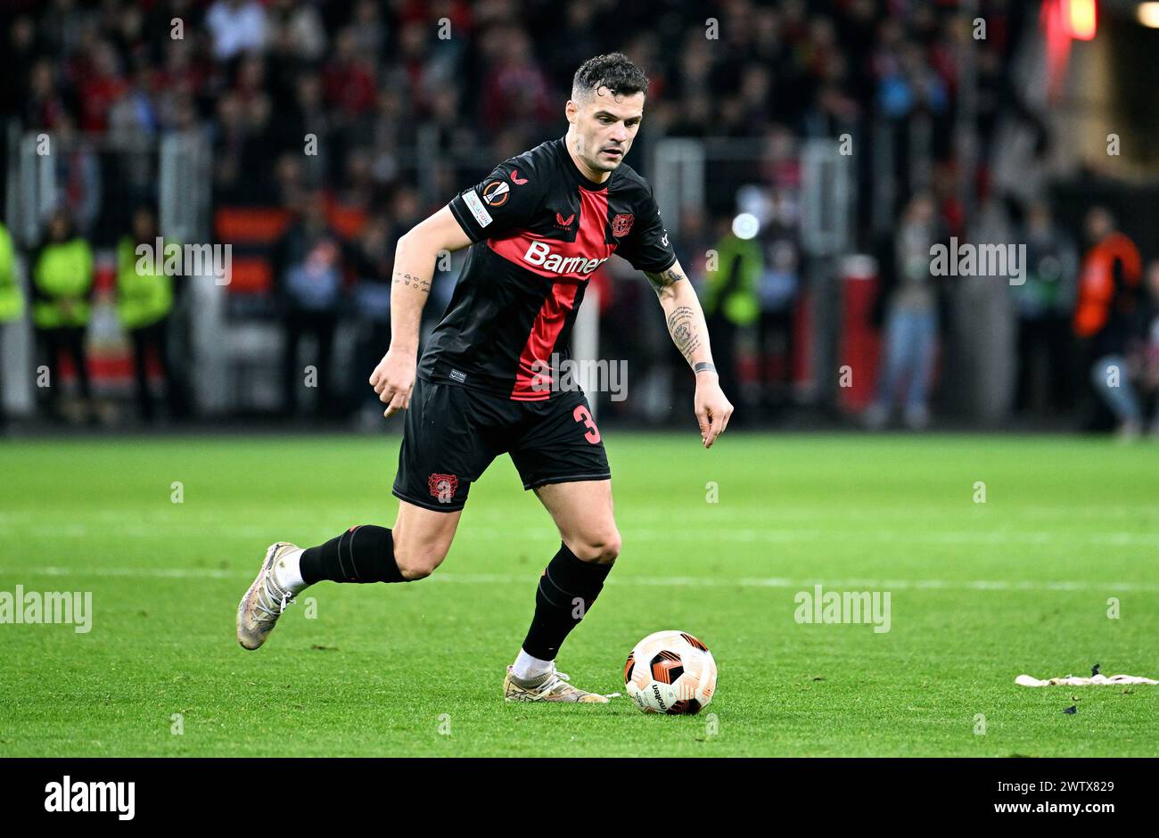 Europe League, BayArena Leverkusen; Bayer Leverkusen vs Qarabag Agdam ...